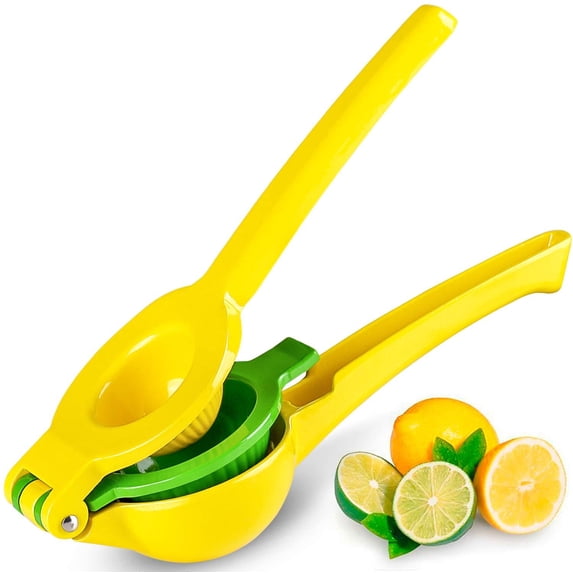 Metal 2 in 1 Lemon Lime Combo Squeezer - Manual Citrus Press Juicer ...