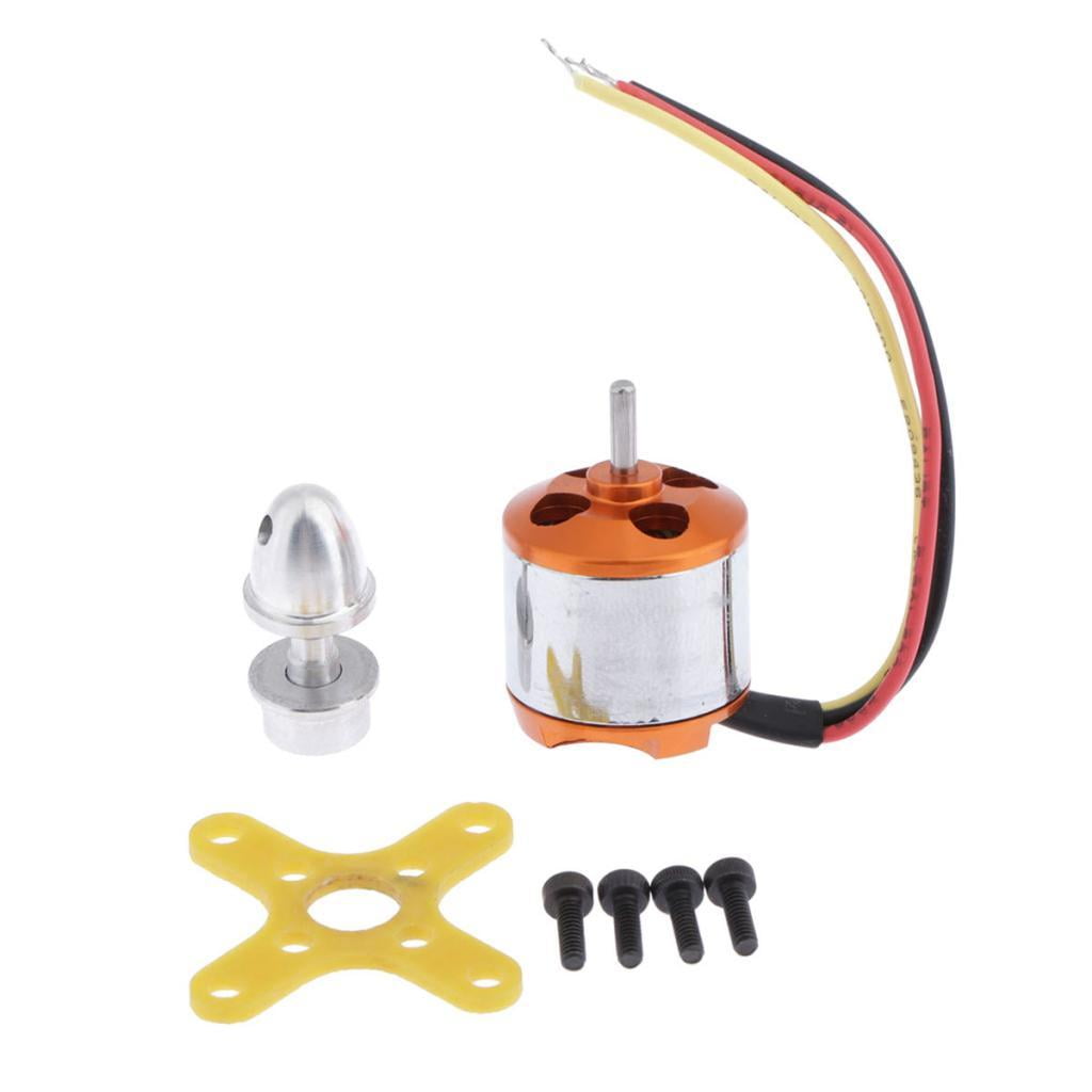 Metal 2200KV Brushless Drone Outrunner Motor for RC Quadcopter ...