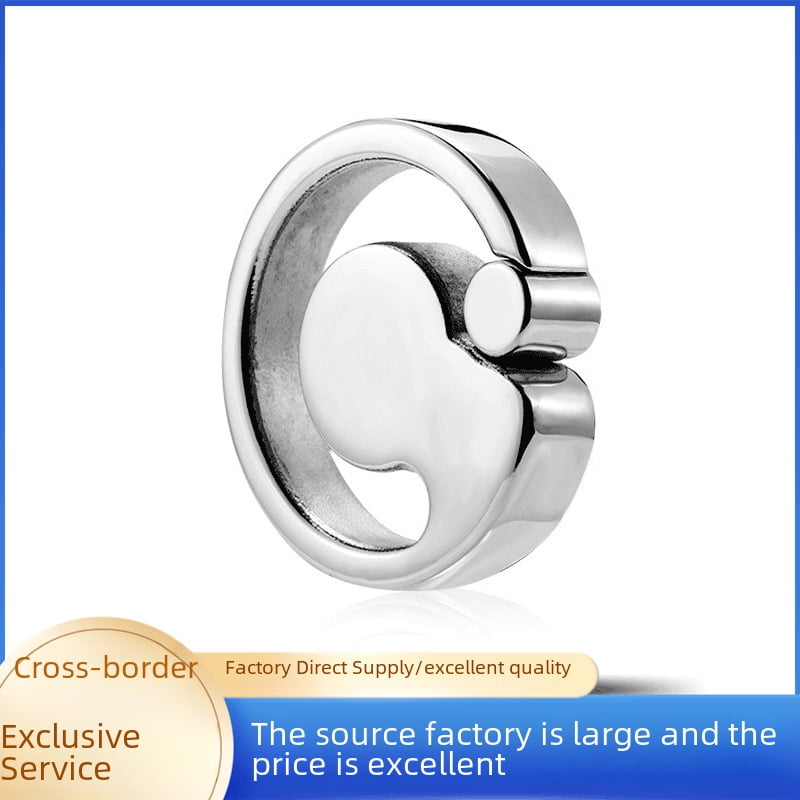 Metal 304 Stainless Steel Weight Loading Ring Scrotum Restraint Pendant ...