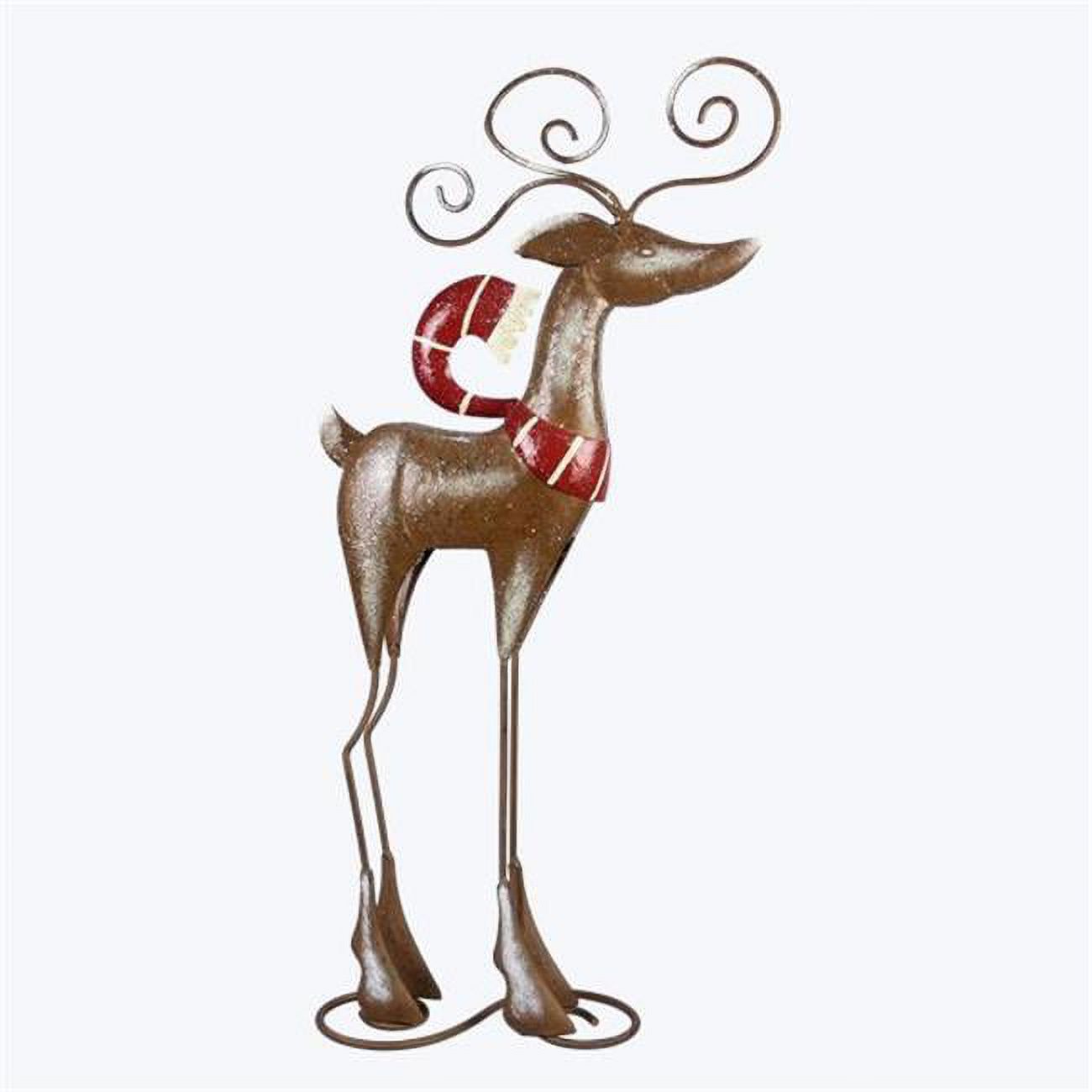 Metal 3D Reindeer Tabletop Decor - Walmart.com