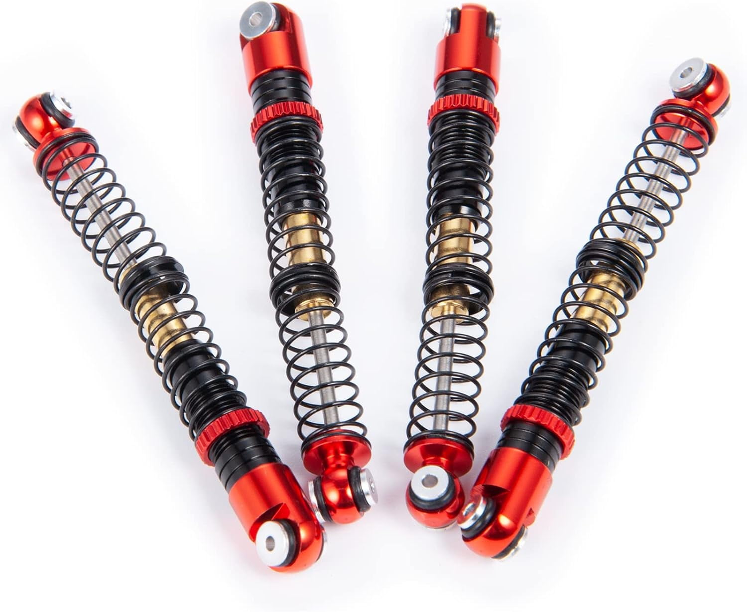Metal 53mm Skocks Kit RC Crawler Long Shocks Absorber Damper for 1/24 ...