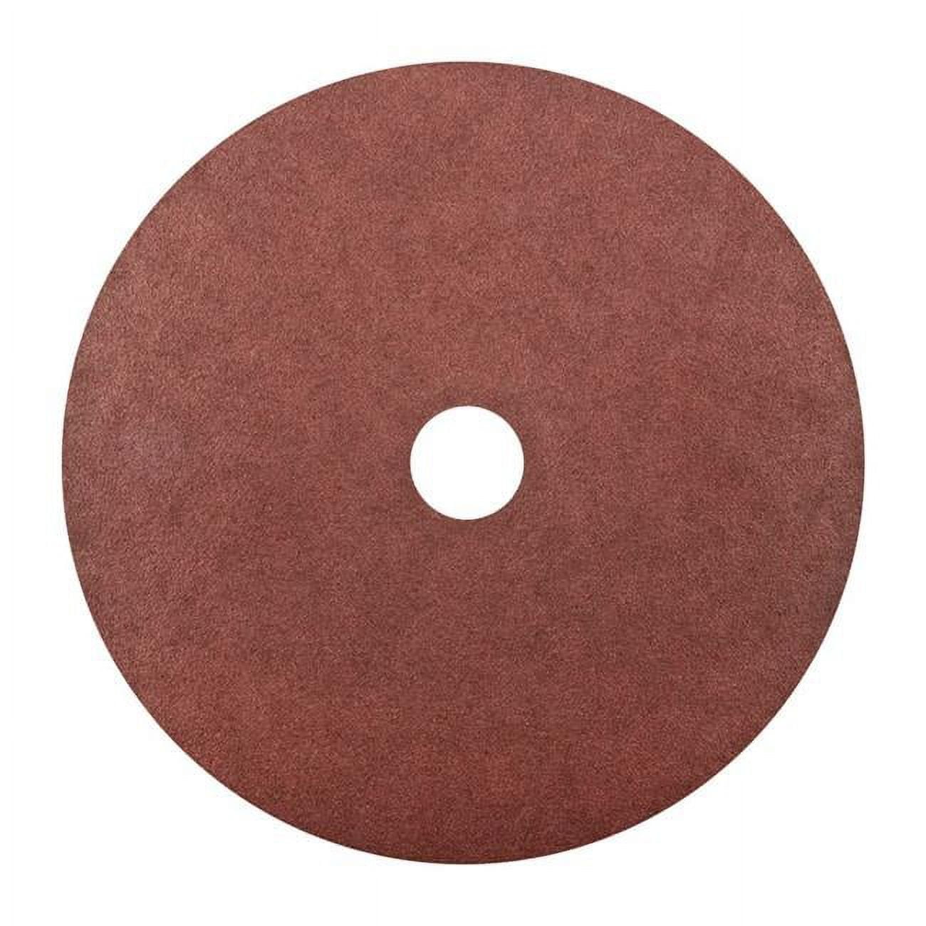 Metal 7 in. Aluminum Oxide Center Mount F240 Fiber Disc, 80 Grit - Case ...