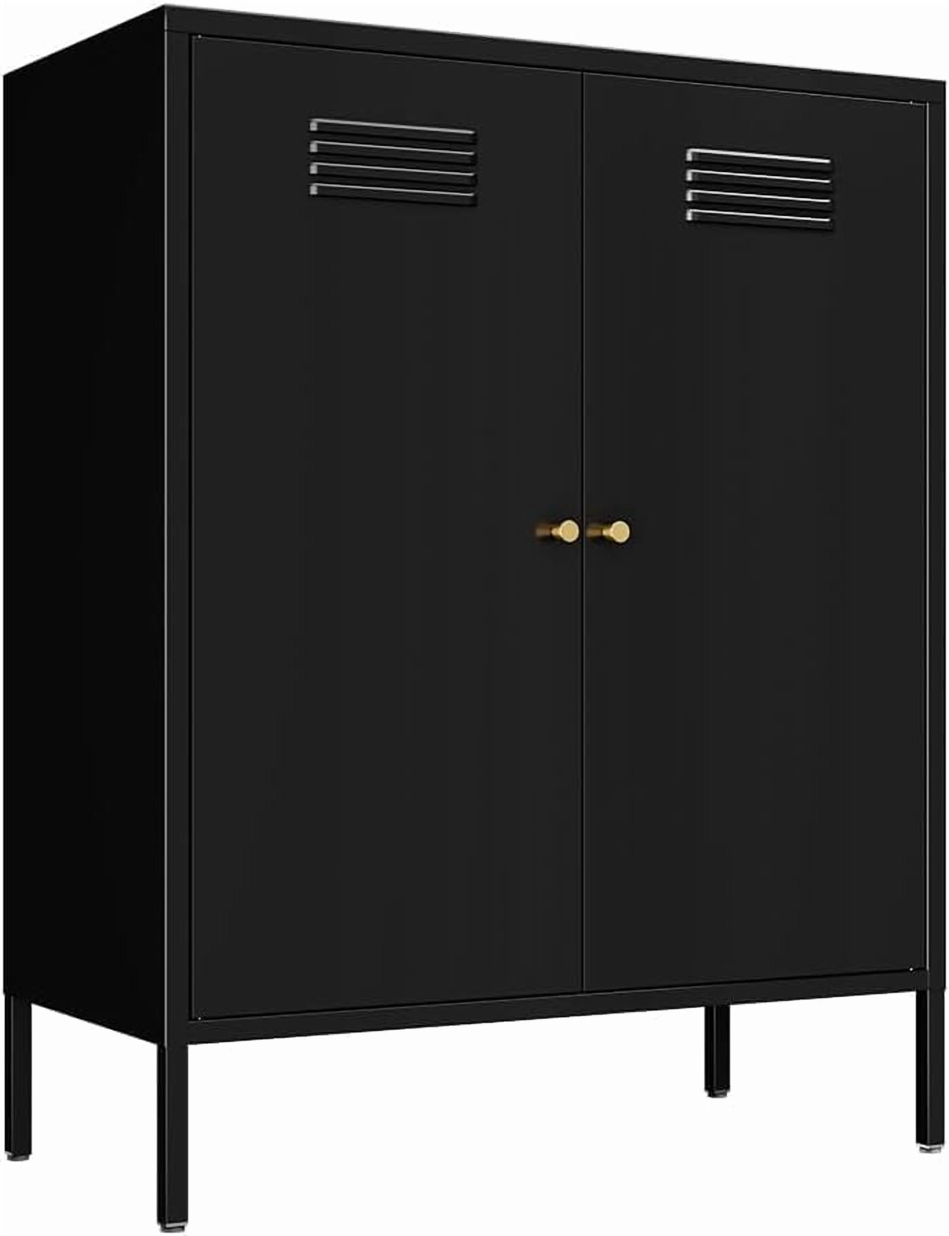 Metal Accent Storage Cabinet for Bed Room,Living Room,Home,Hotel,Office ...