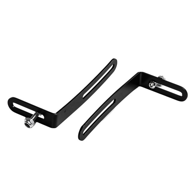 Metal Adjustable Anti-collision Rear Bumper Mount L-Bracket Beam ...