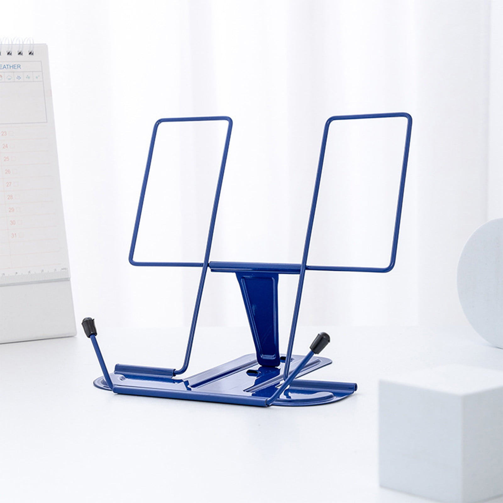 Metal Adjustable Reading Stand | Foldable Portable Book Holder ...