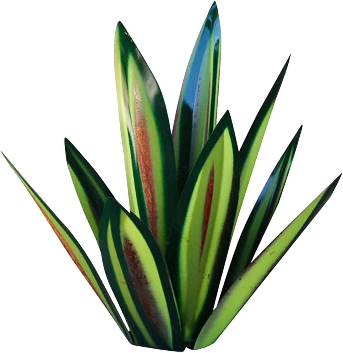 Metal Agave Yard Art, 21In Agave Metal Plants For Yard, Rustic ...