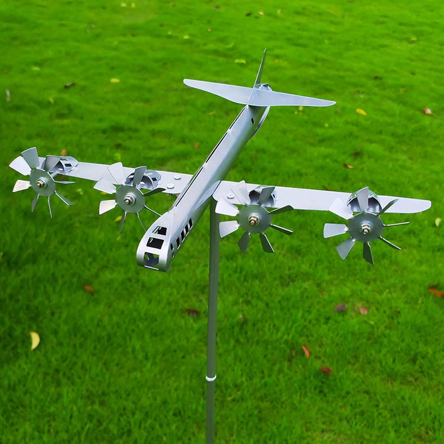 Metal Airplane Weathervane | Airplane Wind Spinner | Aircraft Wind Vane ...