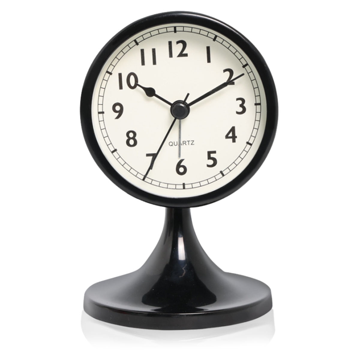 Metal Alarm Clock Retro Classic, Alarm Clock Silent Without Ticking ...