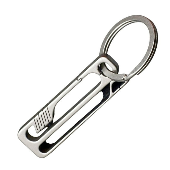 Metal Alloy Keychains Clip Waist Hanging Keychain Buckles Outdoor Tool ...