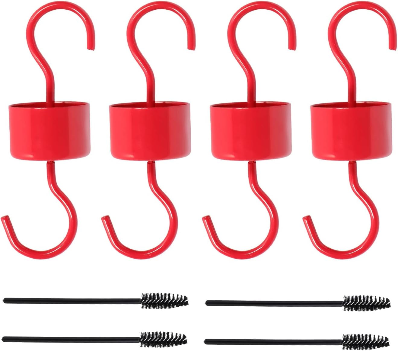 Metal Ant Moat for Hummingbird Feeders, Red Hummingbird Feeder Ant ...