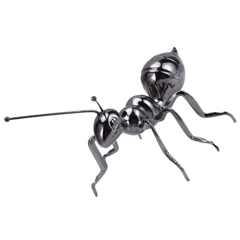 Metal Ant Statue Desktop Ant Figurine Metal Animal Statue Vintage ...
