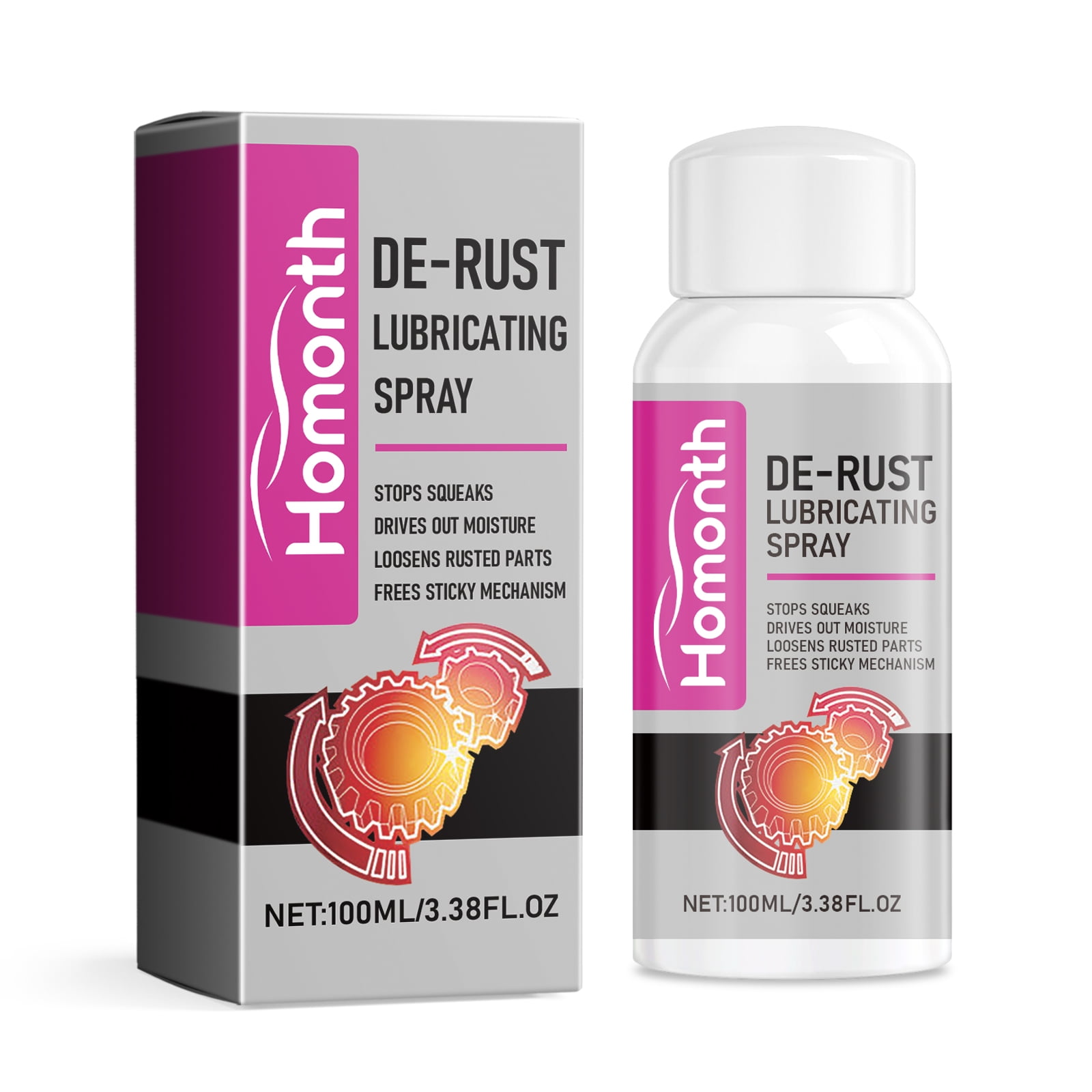 Metal Anti-Rust Spray, Multi-Function Rust Remover Metal Anti-Corrosion ...