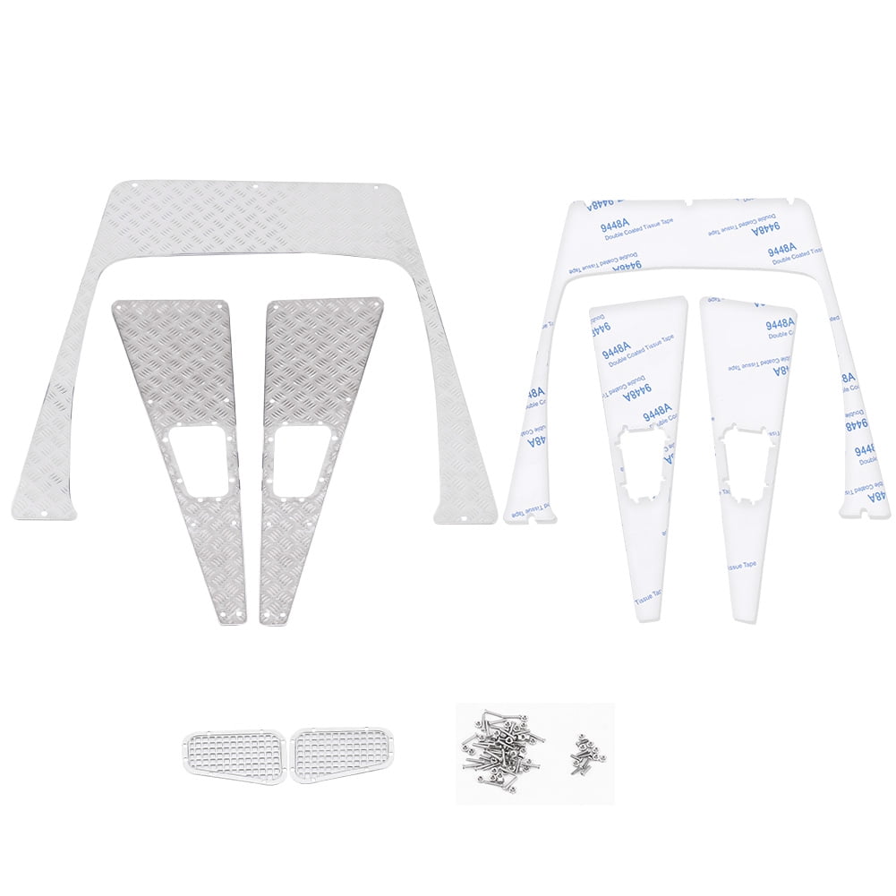 Metal Anti-Skid Plate Intake Grille Engine Cover for 1/10 Scale TRX-4 ...