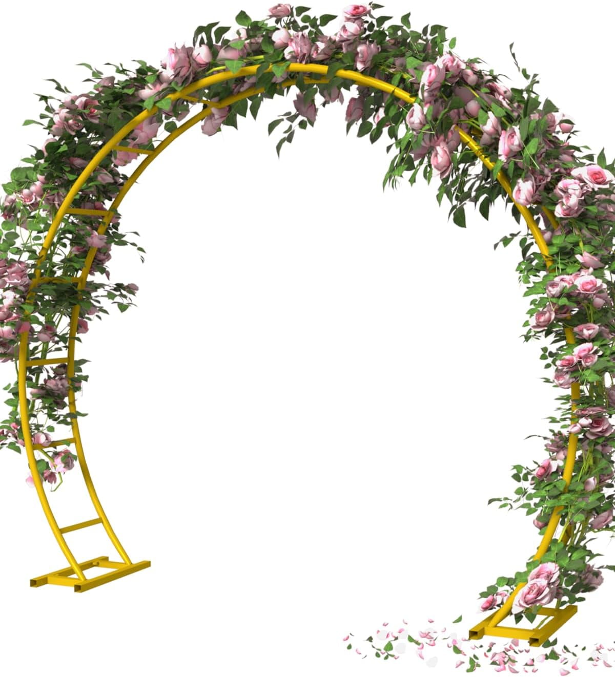 Metal Arch Backdrop Stand 8Ft Wide 7Ft High, Wedding Arch Frame for ...