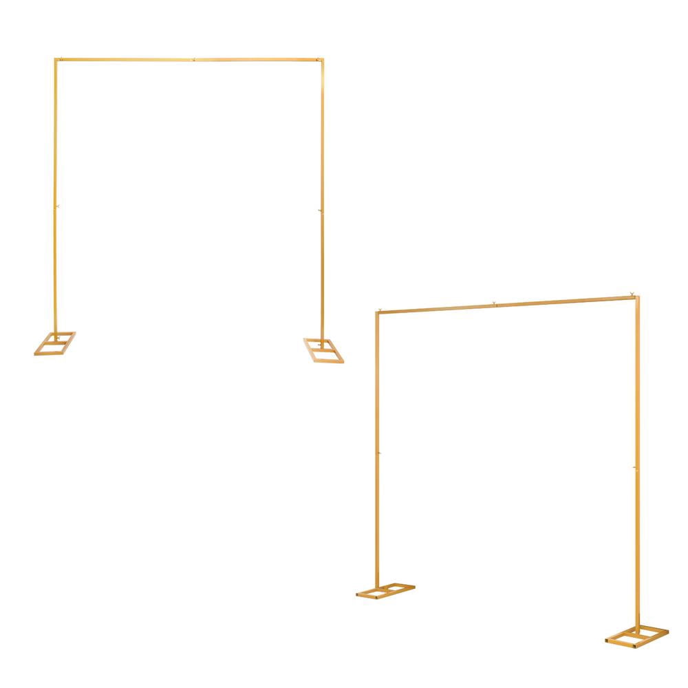 Metal Arch Stand, 10x10ft Square Arch Metal Backdrop Stand, Pergola ...