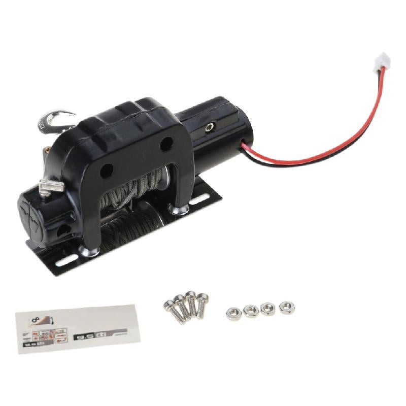 Metal Automatic Winch Remote RC Winch System for 1:10 RC Crawler Car ...
