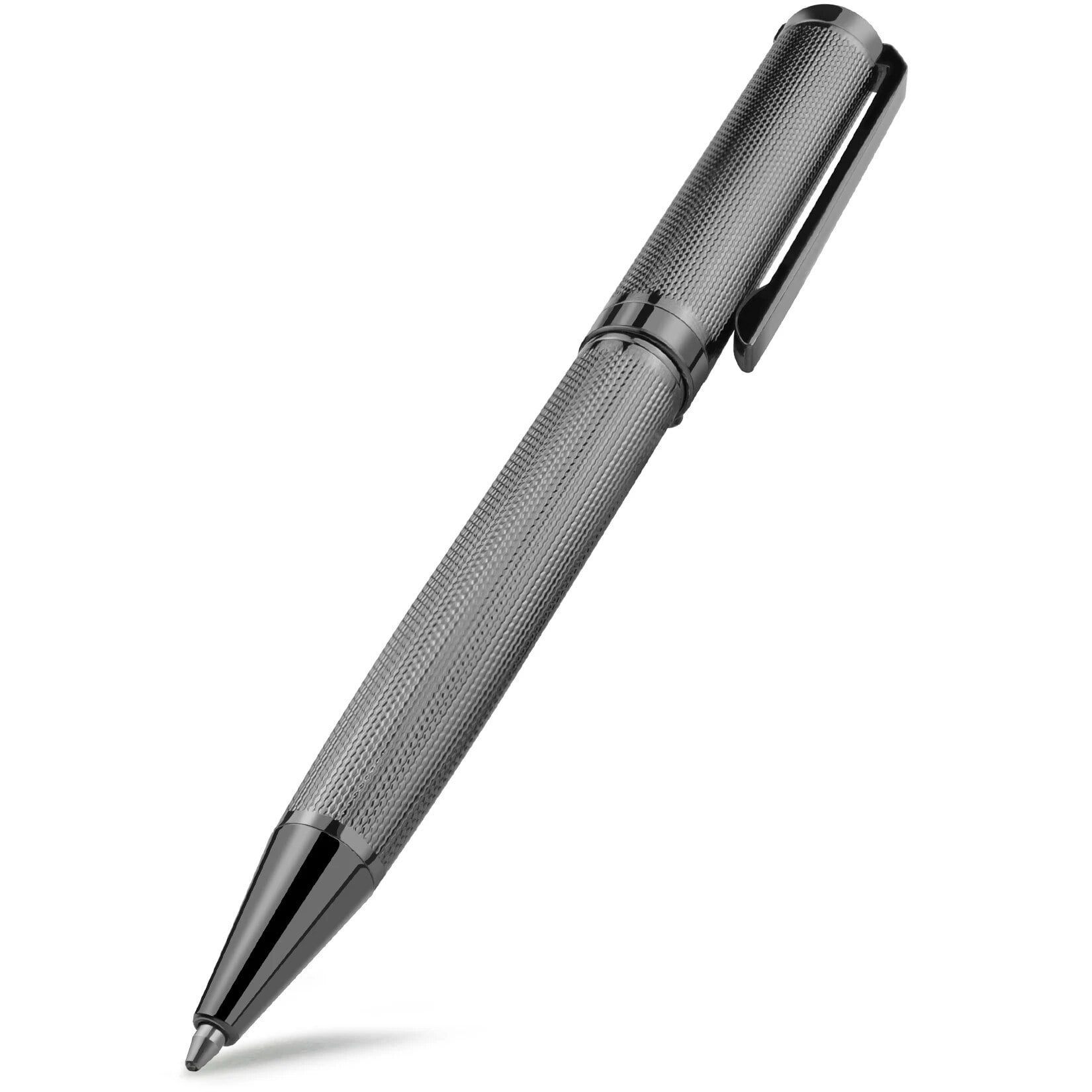 Metal Ballpoint Pen, Retractable Signature Pen Crest Style Metal ...