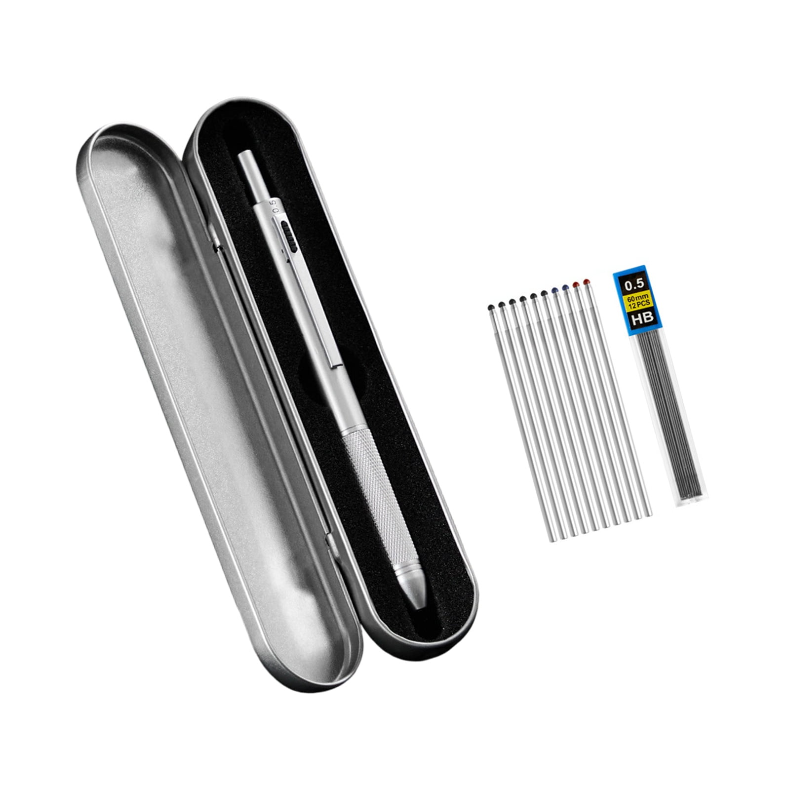 Metal Ballpoint Pen Technology Writing Tool 4-in-1 Sensors Pen Easy to ...