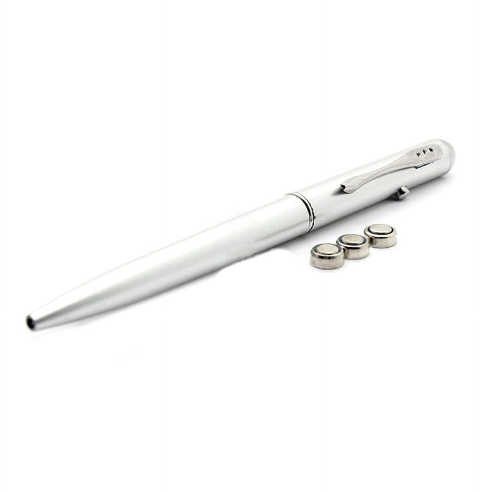 Metal Ballpoint Pen with LED UV Light Portable Money Test Pen Invisible ...