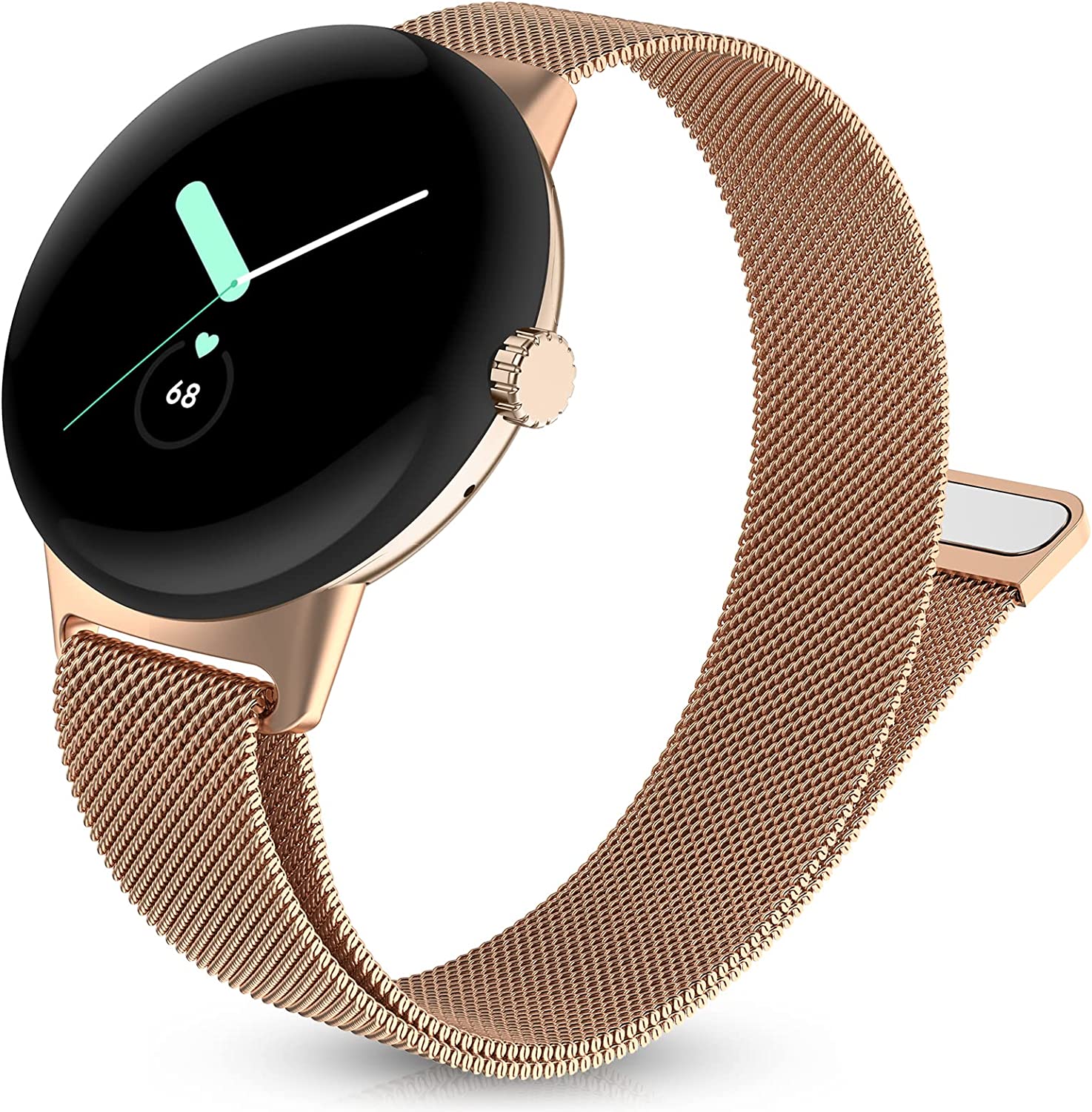 Steel and Leather Silver Replacement Watch Band For Casio MTP-M305 MTP ...