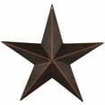 "Vintage Primitive Wall Decoration, 12"" Rustic Dark Brown Metal Texas ...