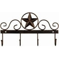 Metal Barn Star Key Rack Holder WallMounted Metal Decorative 10 ...