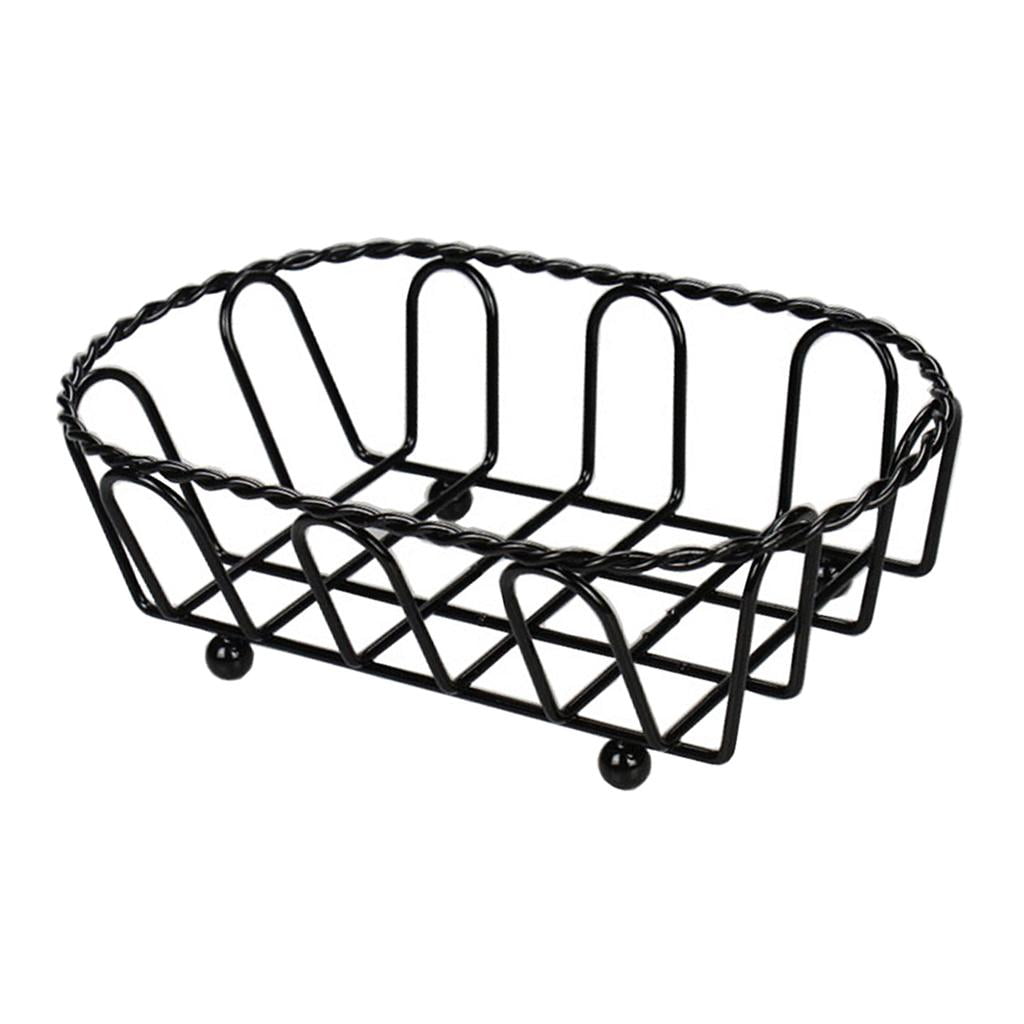 Metal Basket Container For Fruit Snacks Table Display Home Decor ...