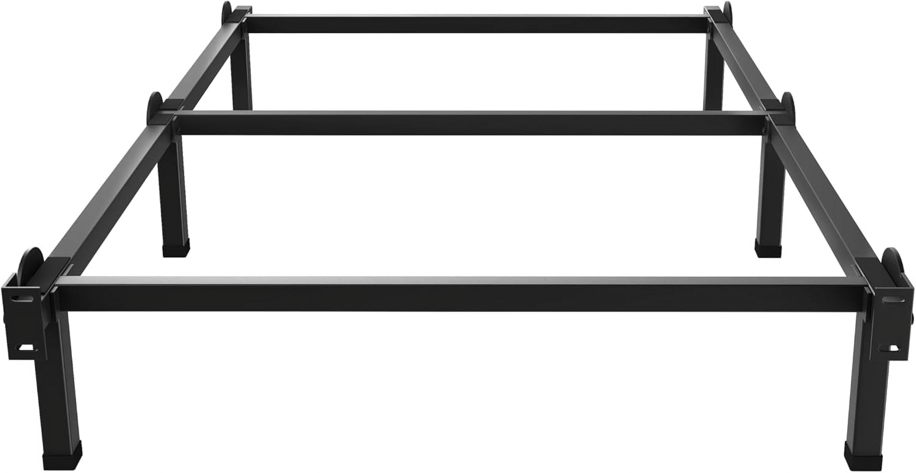 Metal Bed Frame, 9-Leg Bed Base, 8 inches Support Queen, Easy Assembly ...