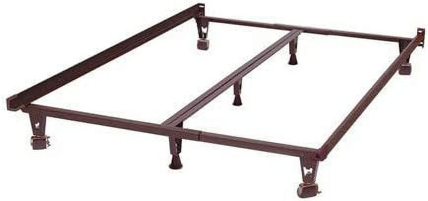 Metal Bed Frame - "Monster" - HEAVY DUTY - Adjustable Frame with GLIDES ...