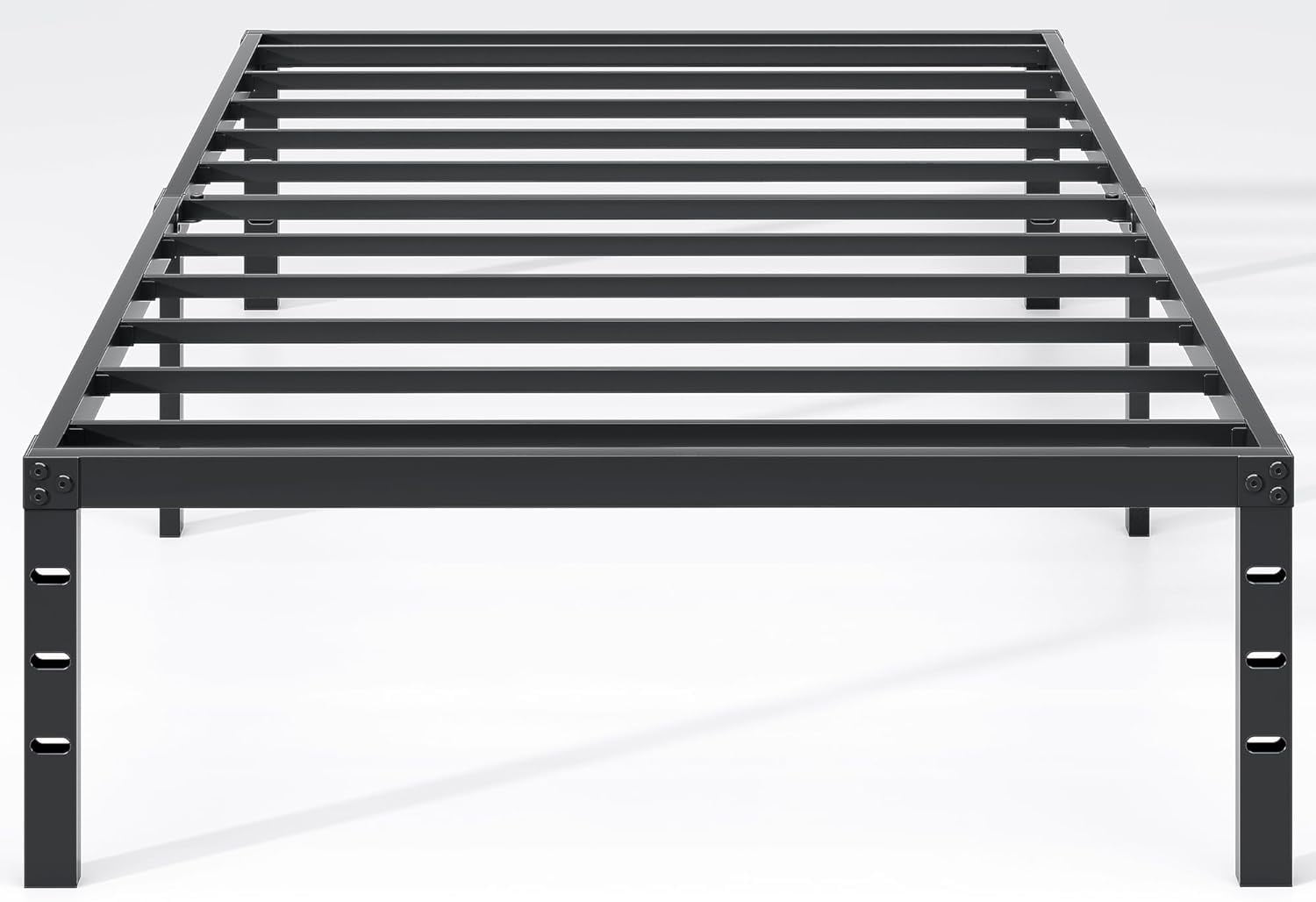 Metal Bed Frame,Twin Size Bed Frame with Storage Space,Heavy Duty ...