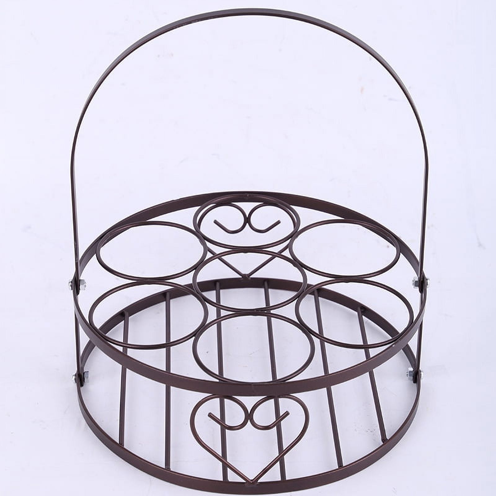 Metal Beer Holder Portable Beer Bottle Rack Handheld Beer Rack Carrier ...