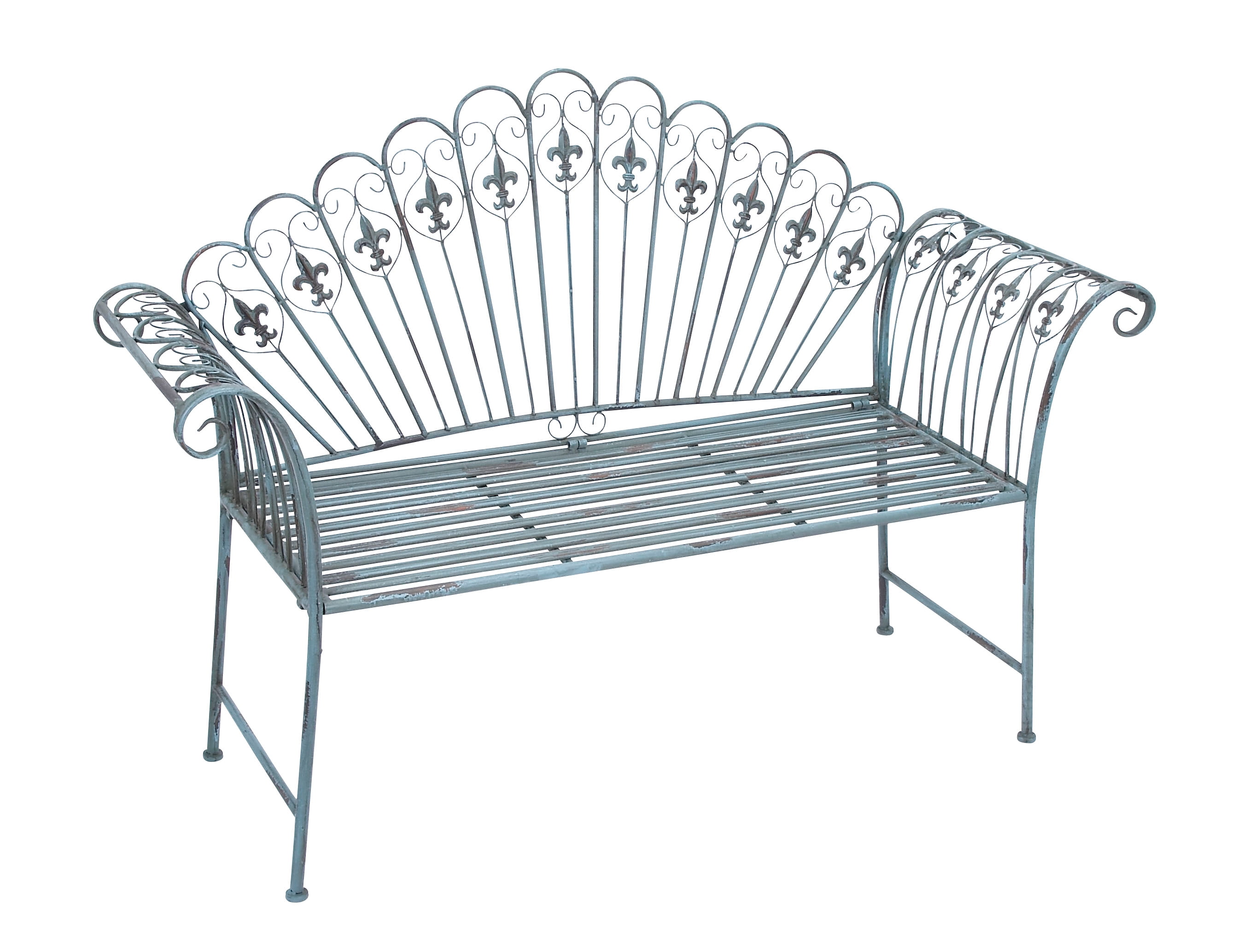 Metal Bench With Modern Or Conventional Style Decor - Walmart.com