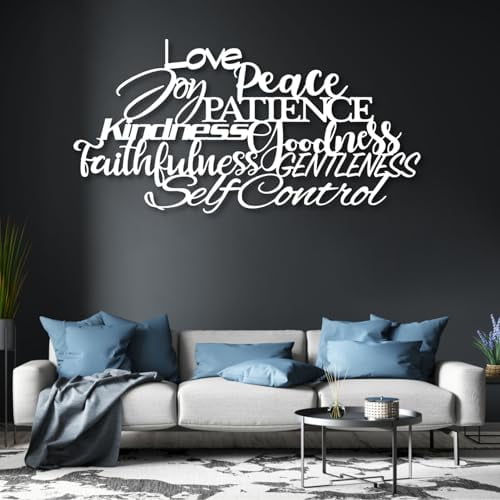 Metal Bible Verses Wall Decor, Christian Metal Wall Art, Christian Art ...