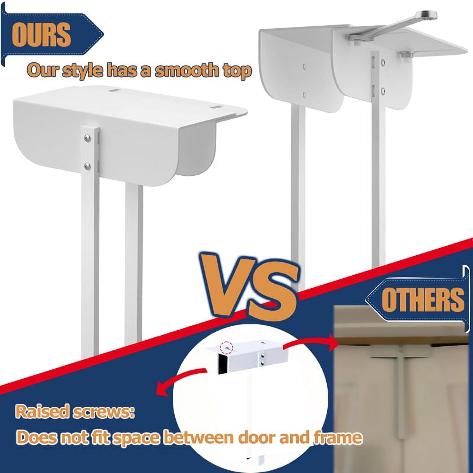 Metal Bifold Door Lock - Adjustable Closet Lock(Fits 0.6-2Inch Bi-Fold ...