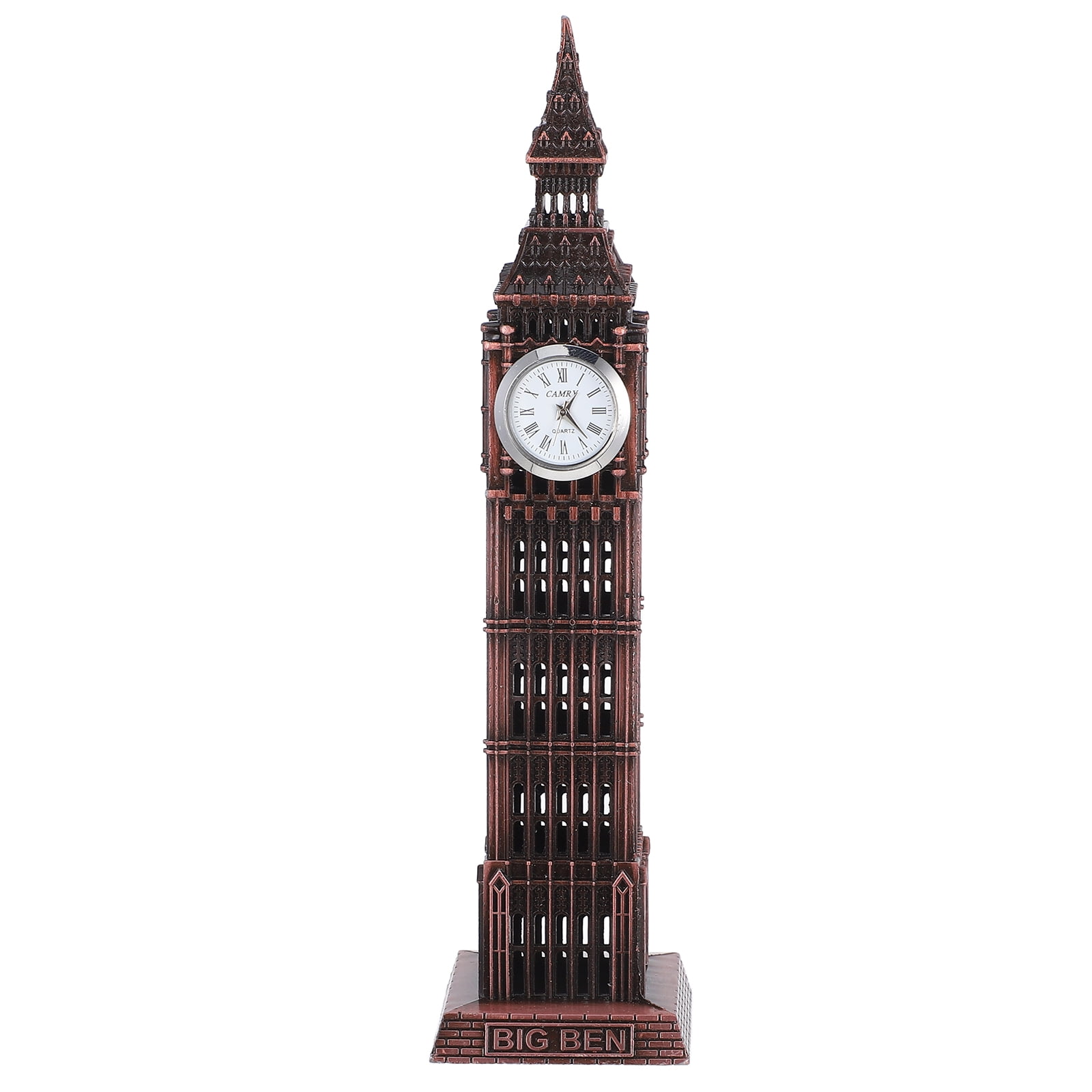 Metal Big Clock Statue Vintage British Big Clock Uk Sculpture Building ...