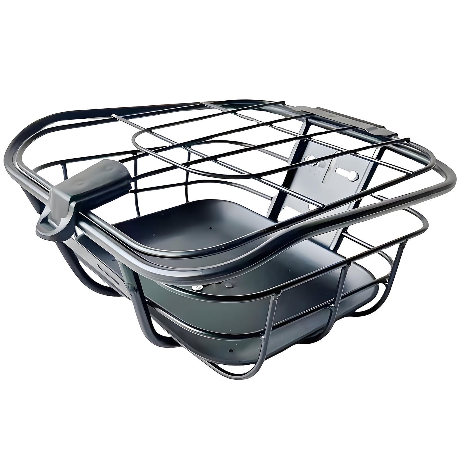 Metal Bike Rear Basket for Bicycles and Electric Bikes Storage Solution ...