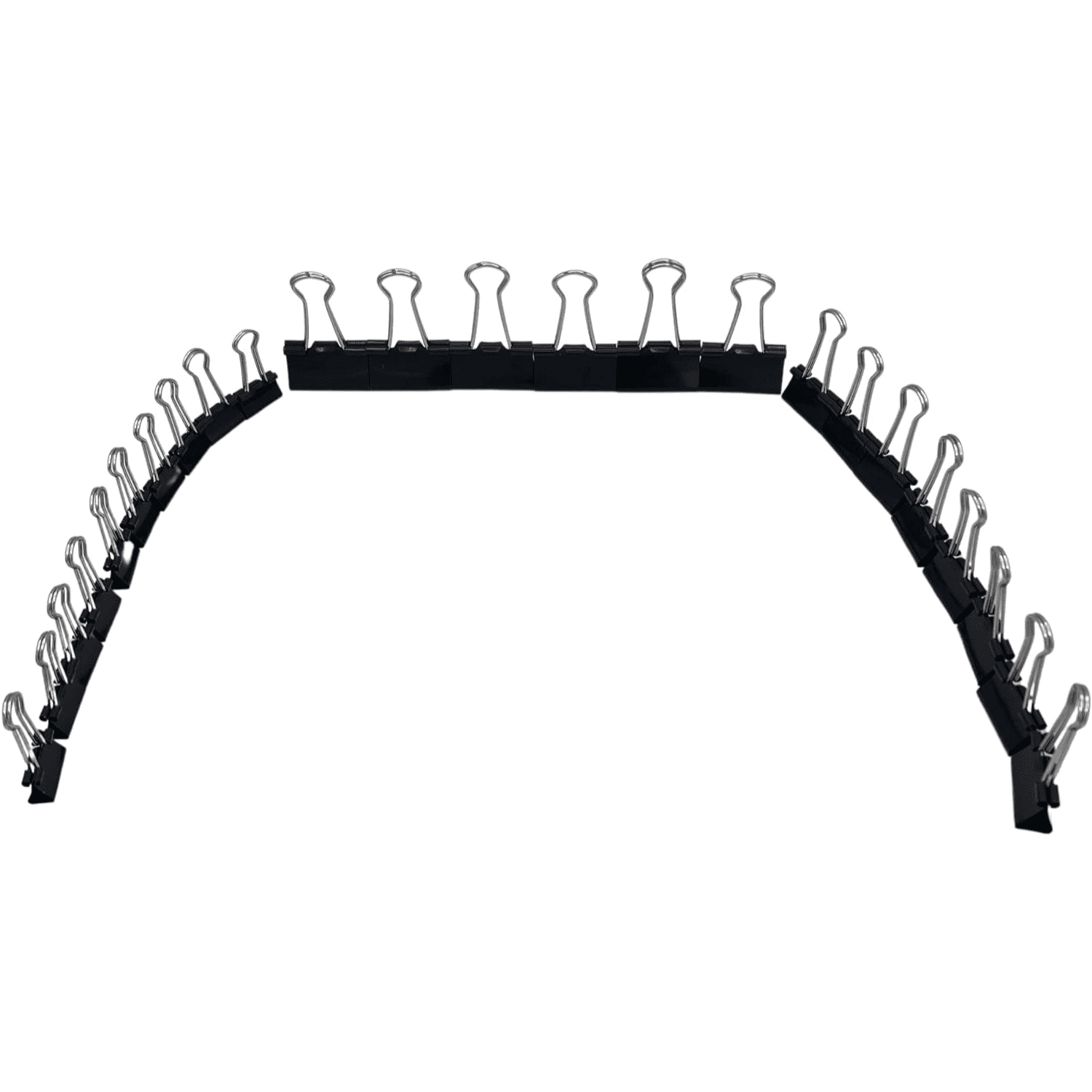 Metal Binder Clips-3-Assorted Sizes, 12-ct. Packs - 2/Packs - Total 24 ...