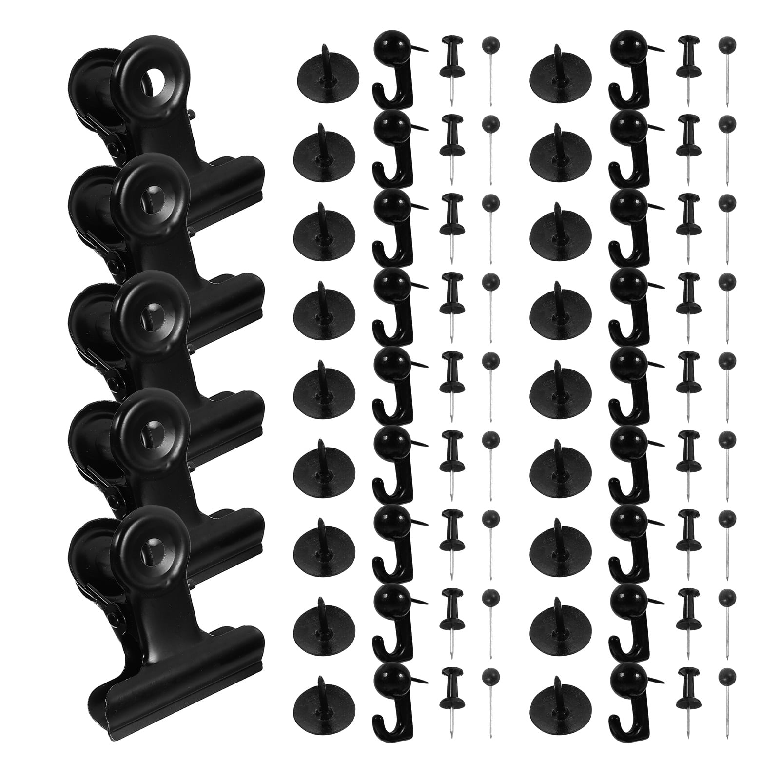 Metal Binding Clip Push Pins Cute Message Board Tacks Decor for Office ...