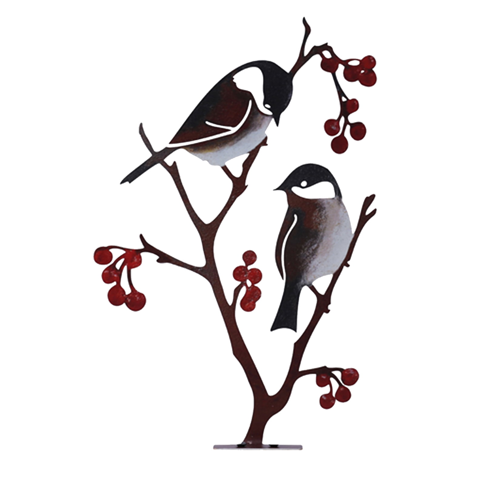 Metal Birds Wall Decor Metal Wall Art Bird on Tree Branch Bird Wall ...