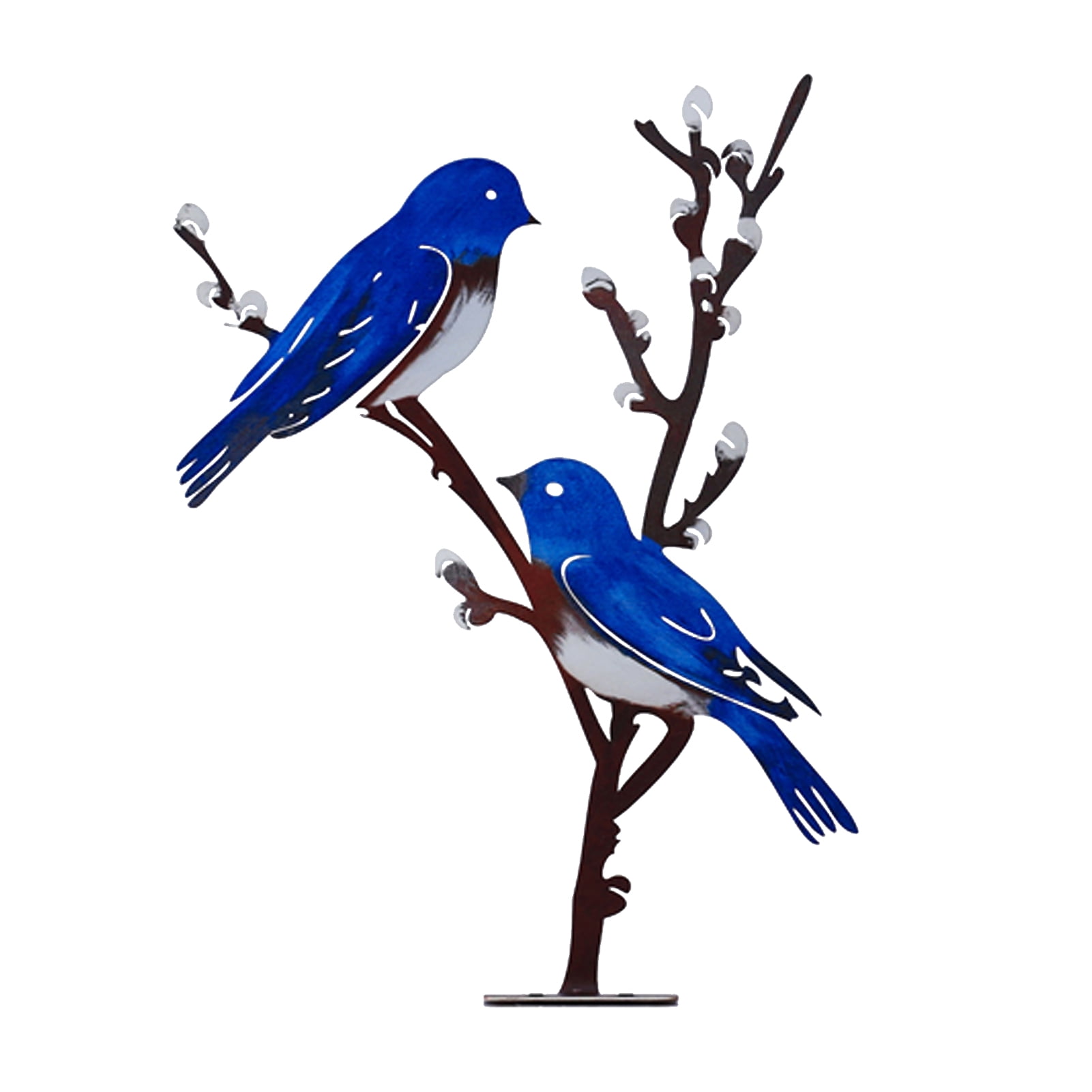 Metal Birds Wall Decor Metal Wall Art Bird on Tree Branch Bird Wall ...