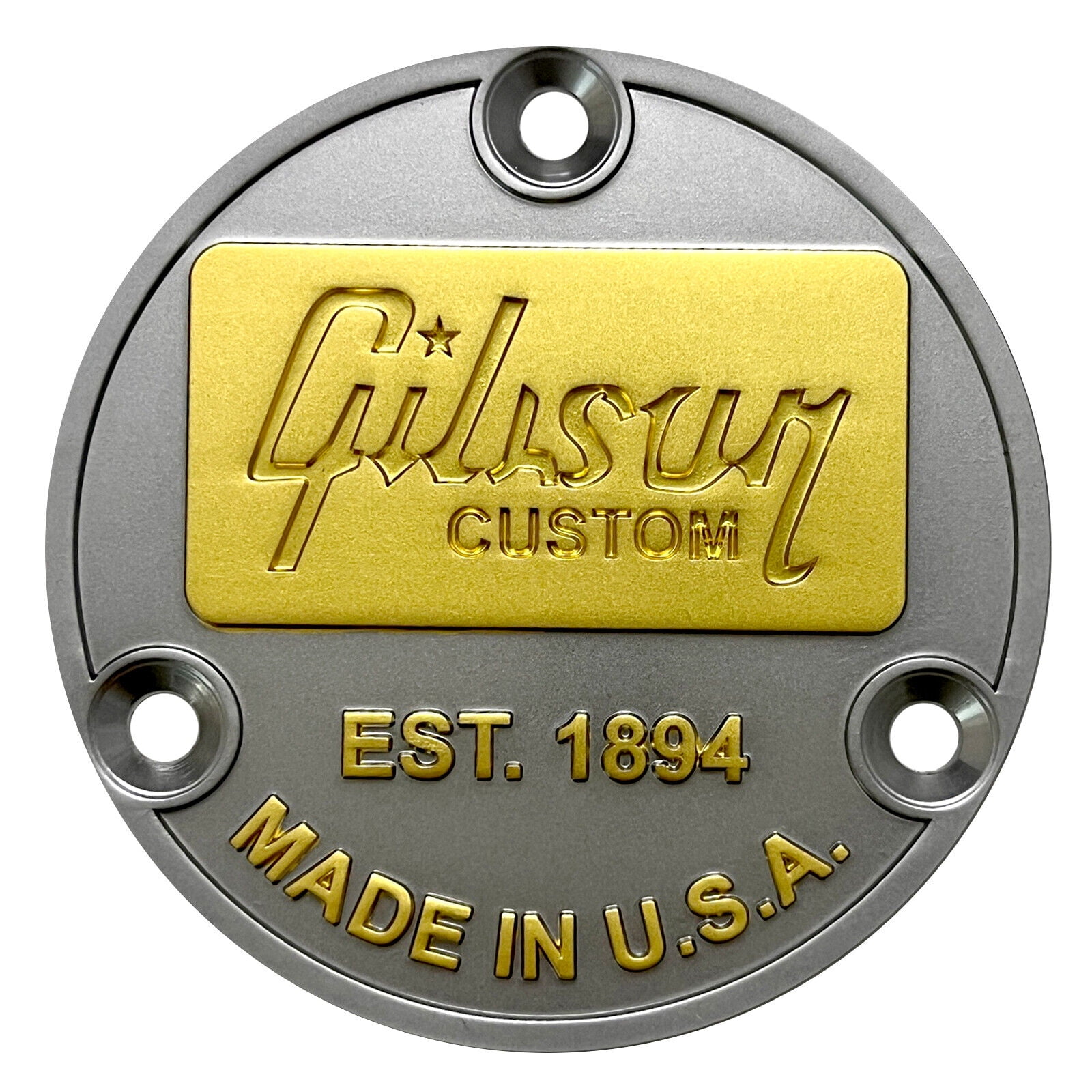 Metal Black EST-1894 Guitar Toggle Switch Back Plate Cover for Les Paul ...