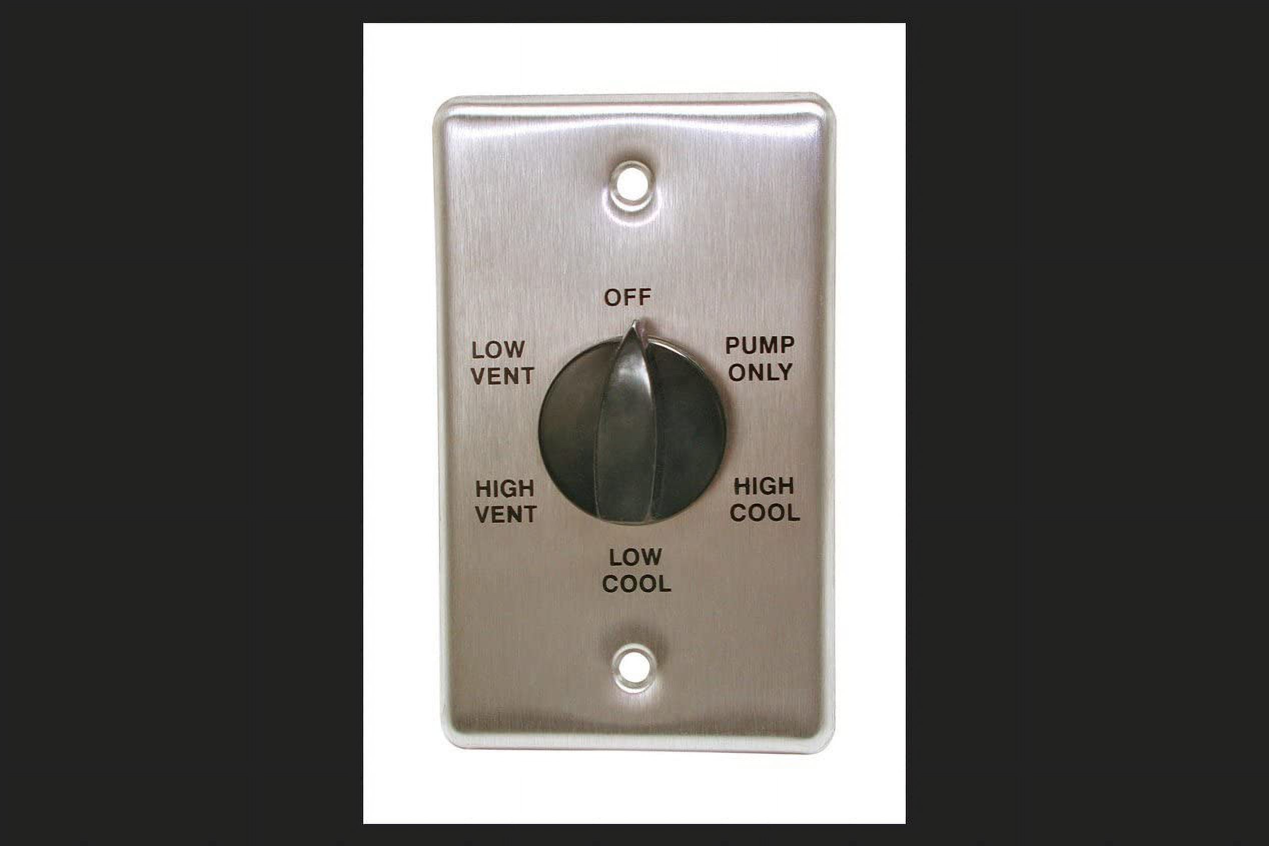 Metal Black Evaporative Cooler Wall Switch - Walmart.com
