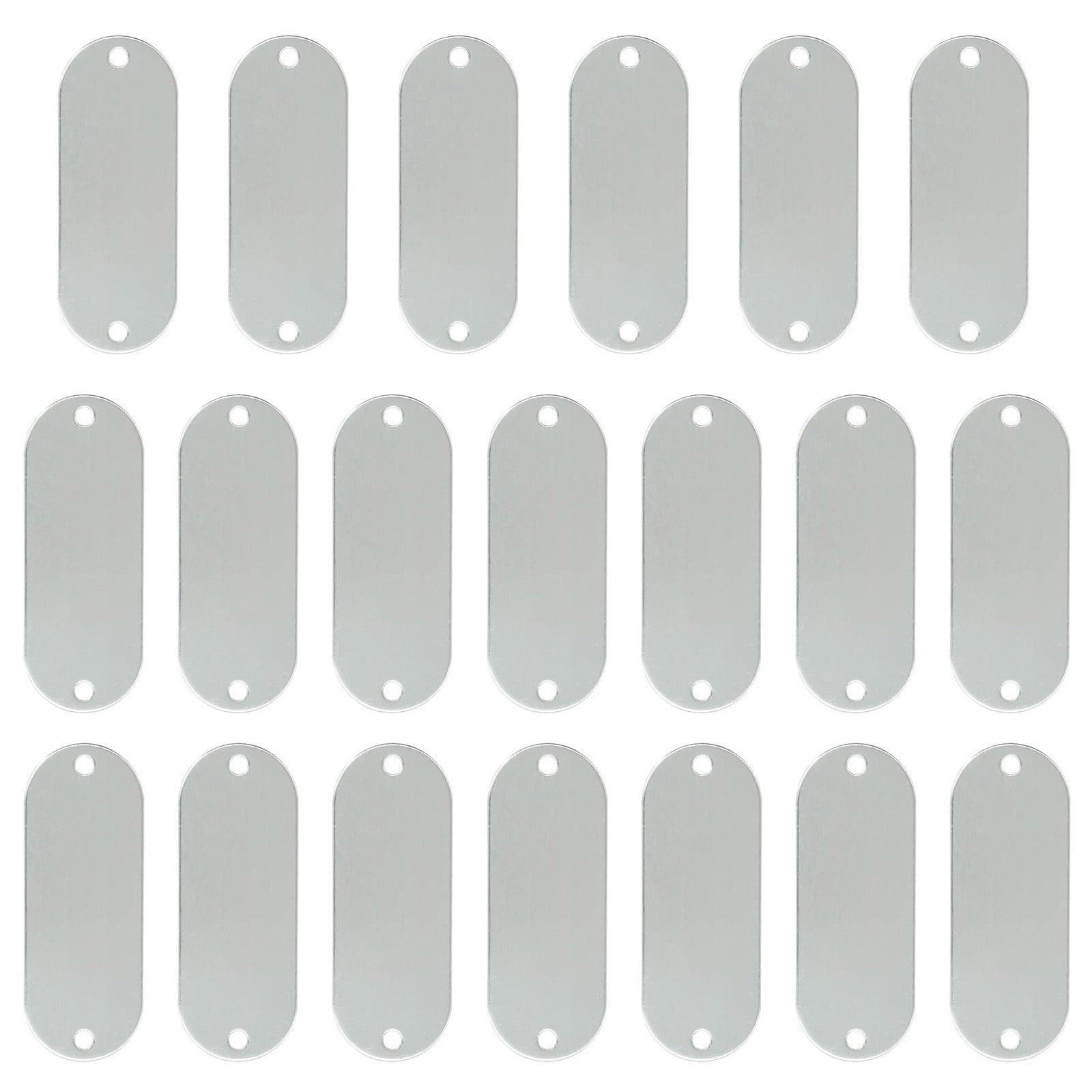 Metal Blanks Ticket with Polished Finish Stainless Steel Texture ...