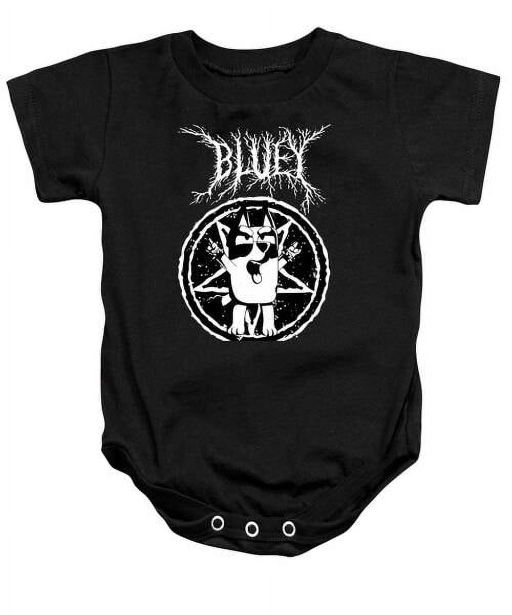 Metal Bluey Baby Onesie Bluey Cartoon Shirt, Bluey Birthday Shirt, Kids ...