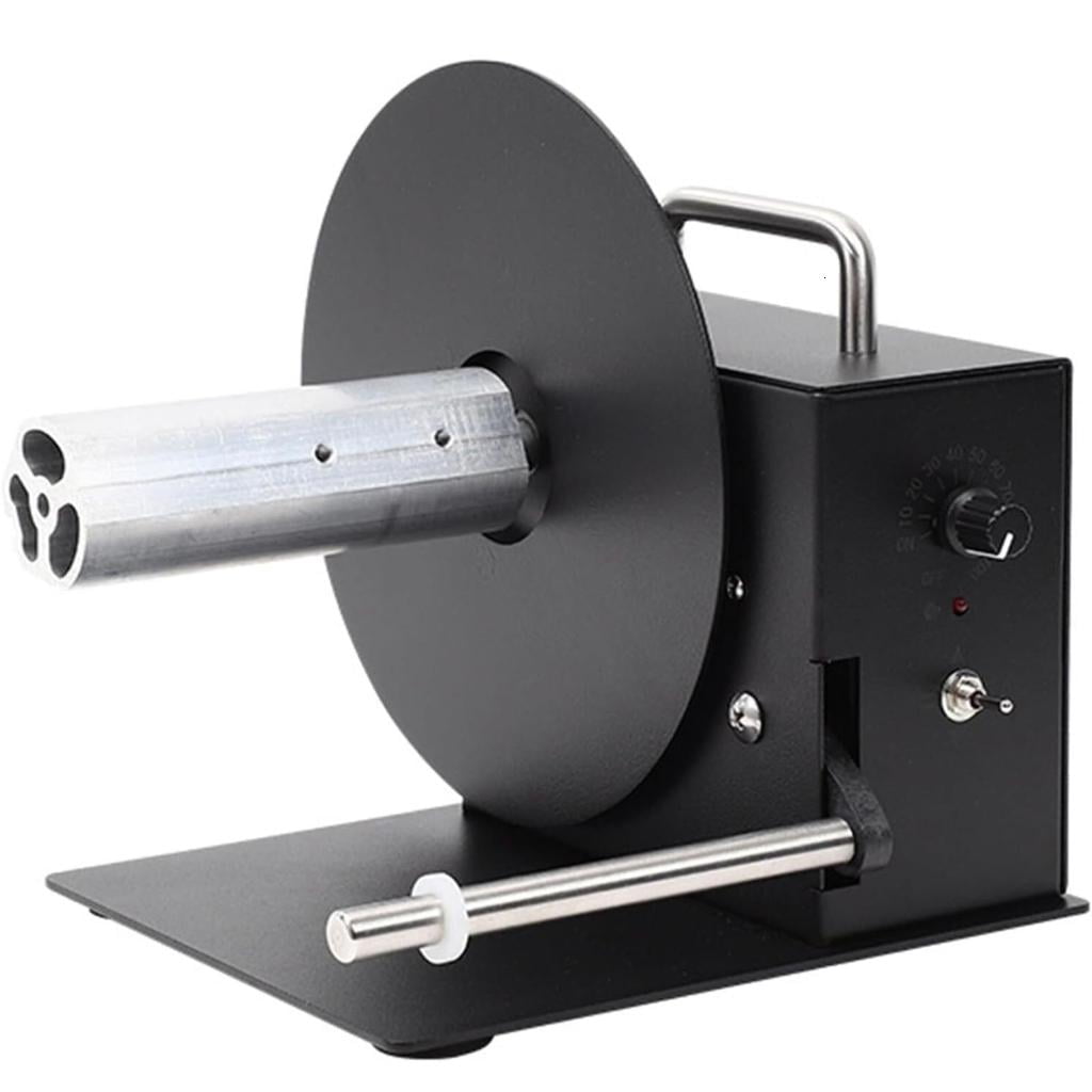 Metal Body Label Rewinder 180mm Capacity Roll Diameter Bidirectional ...