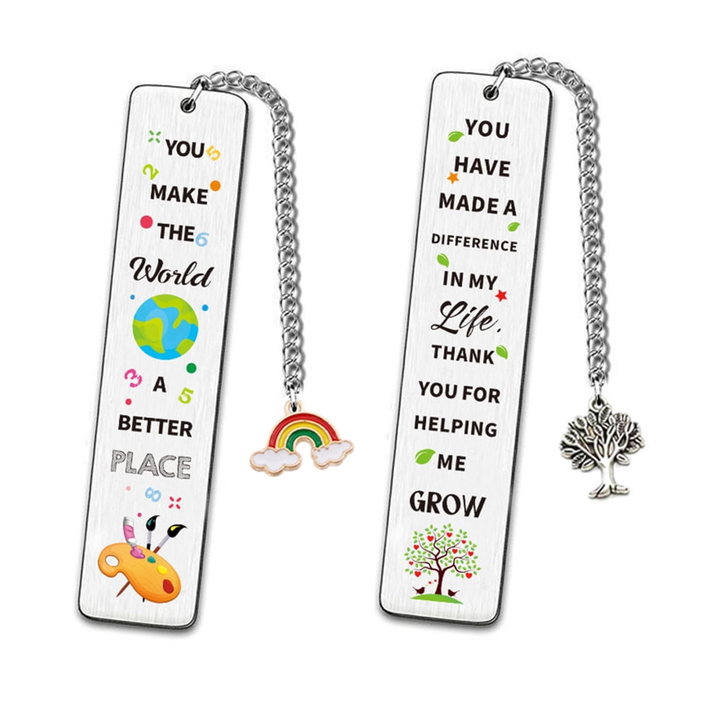 Metal Book Mark Reading Accessory for Book Lover Writer Bookworms ...