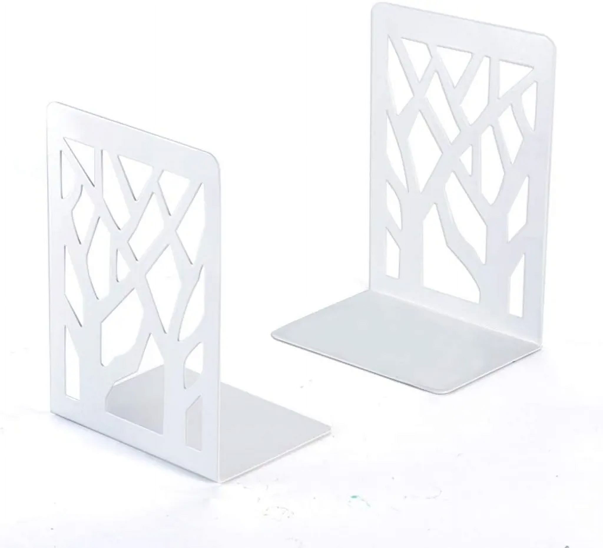 Metal Bookends, Invisible Bookcase Holders, CD & DVD Holder ...