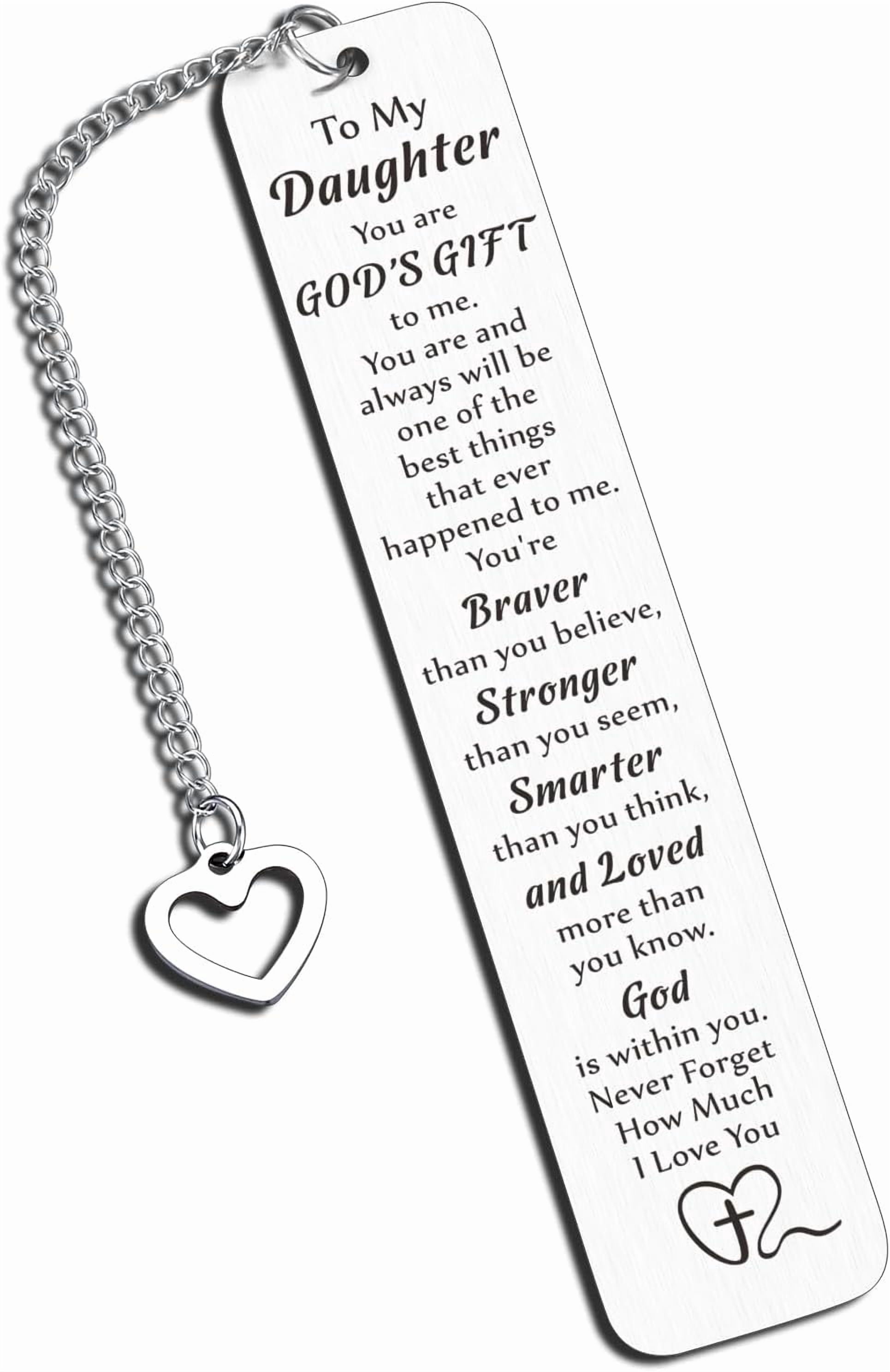 Metal Bookmarks for Daughter, Back to School Stuff for Teen from Mom ...