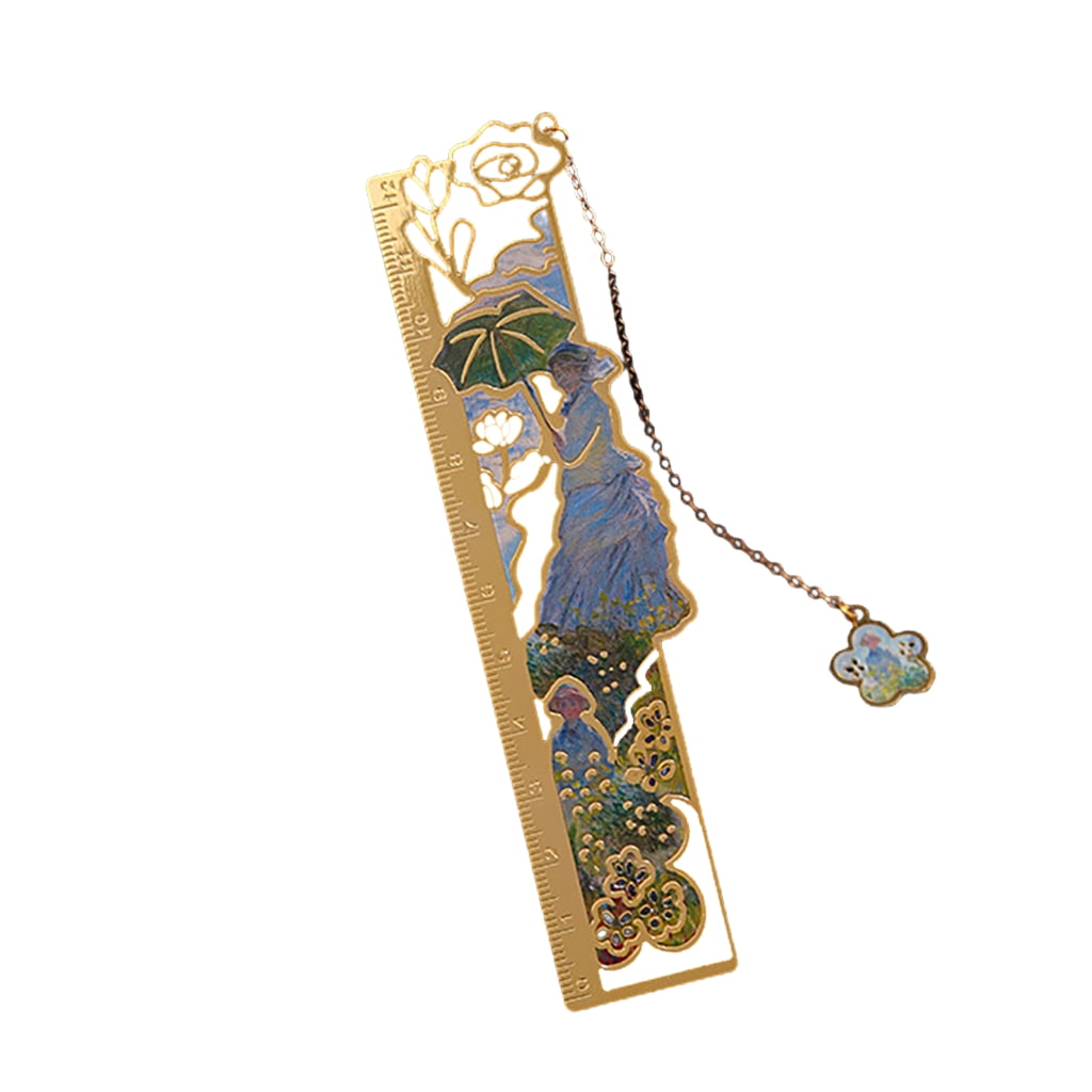 Vintage Hollow Bookmarks with Chain Metal Bookmarks for Teacher Book ...