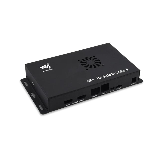Metal Box (A) for Raspberry Pi Compute Module 4 IO Board, with Cooling ...